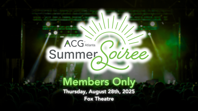 2025 ACG Atlanta Summer Soiree | ACG Atlanta